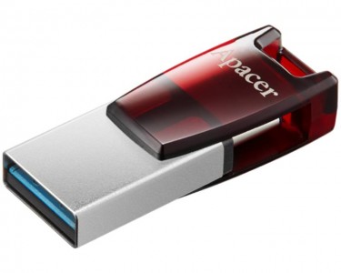 APACER 64GB AH180 USB 3.2 Tip C - USB 3.2 Tip A flash crveni AP64GAH180R-1 flash memorija