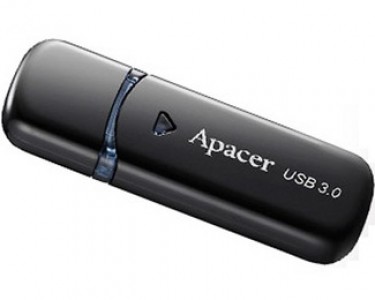 APACER 64GB AH355 USB 3.2 flash crni AP64GAH355B-1 flash memorija