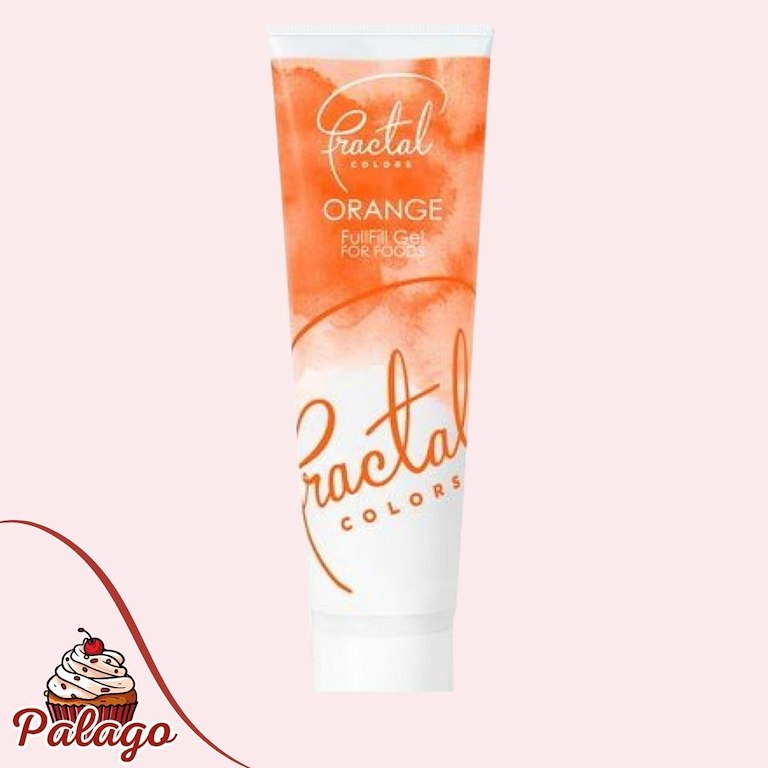 Fractal – Gel boja Narandžasta 30g