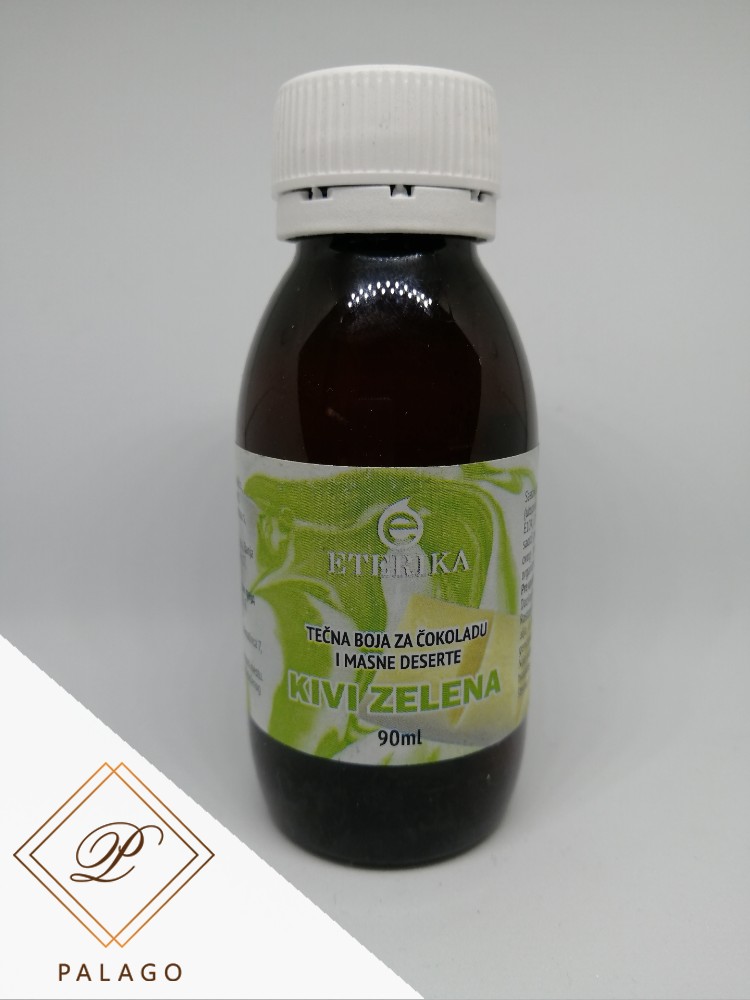 Kivi-zelena boja za čoko. 90ml