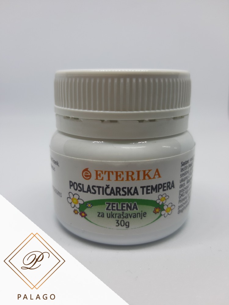 Tempera boja zelena 30gr