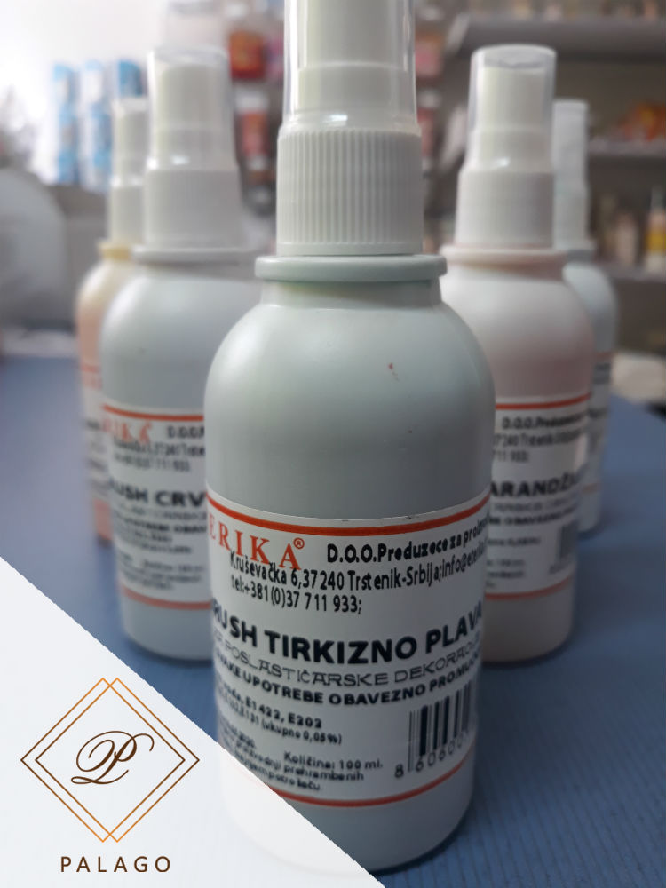 Air brush tirkizno plava boja 100ml