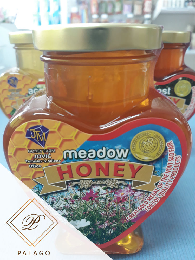 Med livadski 425g (srce)