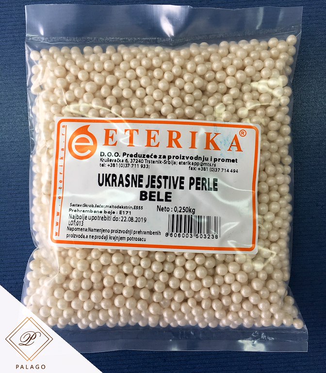 UKRASNE PERLE BELE 250g