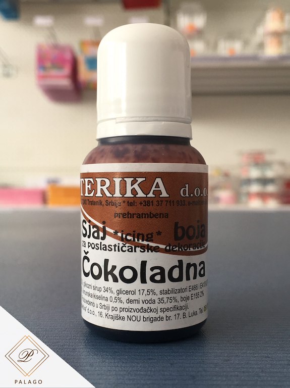 Sjaj boja čokoladna 0,25ml. Et