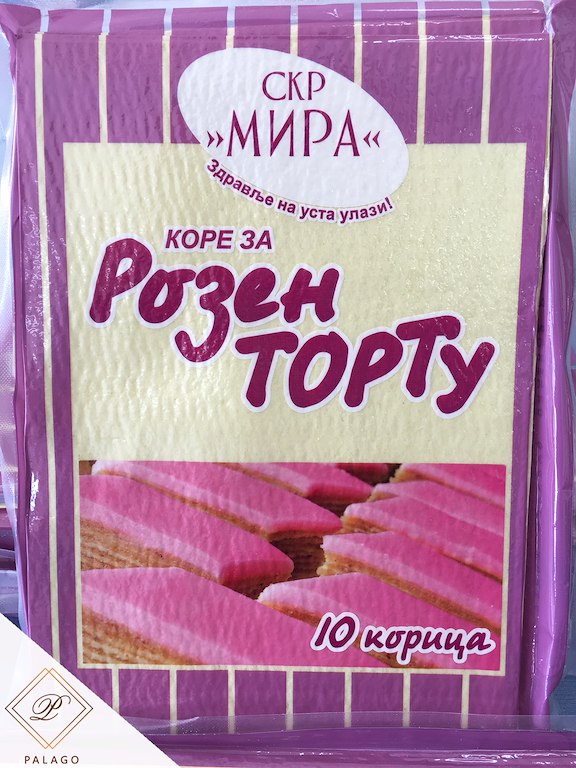 Rozen kore za tortu 500g.