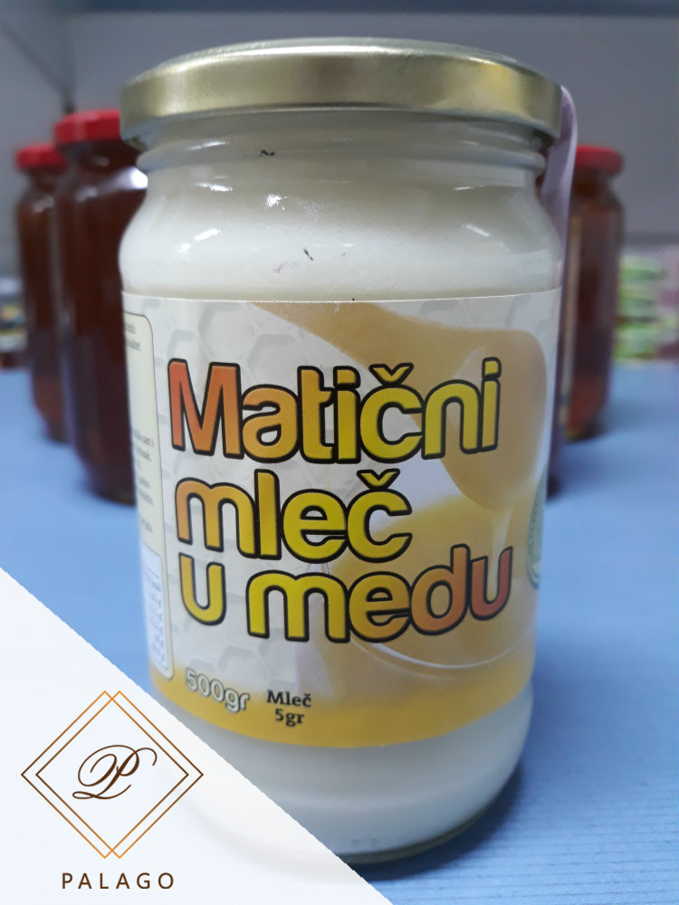 MATIČNI MLEČ U MEDU 0.5kg