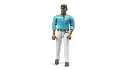 Bruder figura čovek, bele farke ( 600037 )