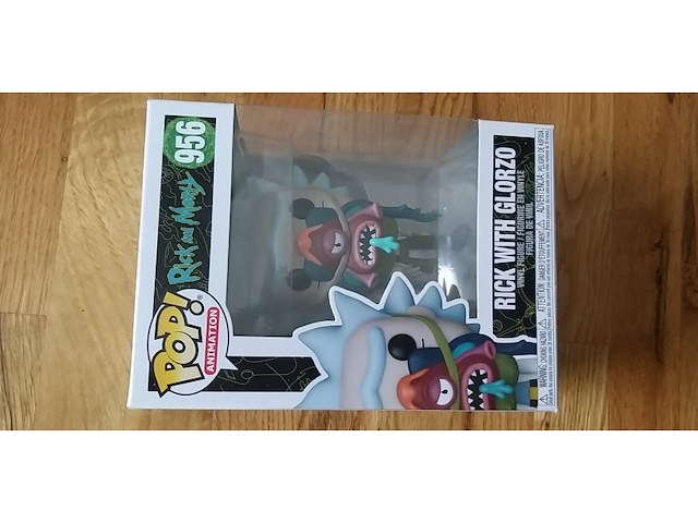 Funko Pop Rick with Glorzo #965