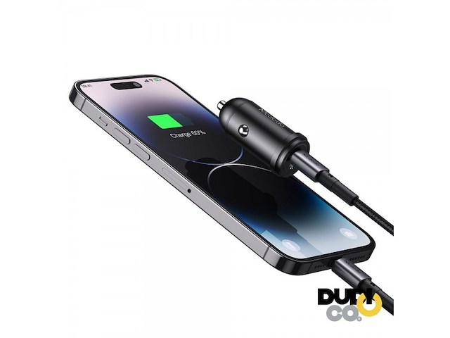 MCDODO CC-7492 SET AUTO Punjač 30W USB-C + KABL 36W TIP-C NA LIGHTNING DUŽINA 1,2m