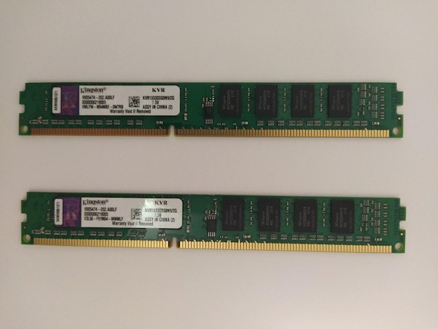 Memorija Kingston LP DDR3 4GB (2x2) 1333MHz