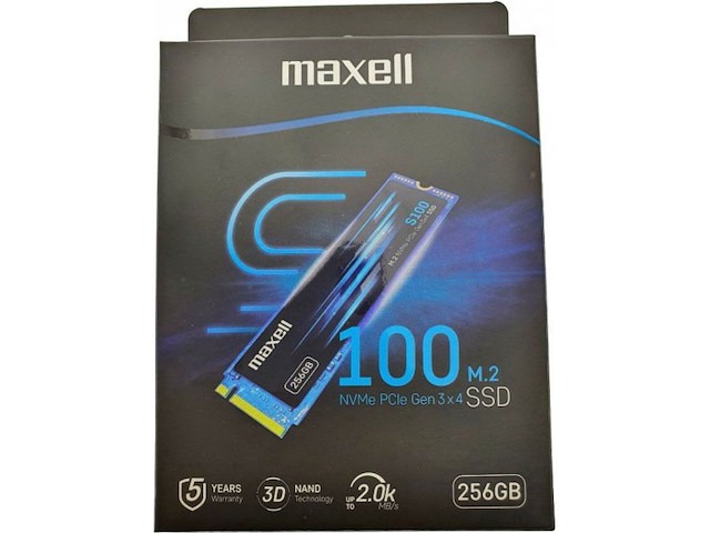 MAXELL SSD PCIE GEN3X4 E13T 256GB