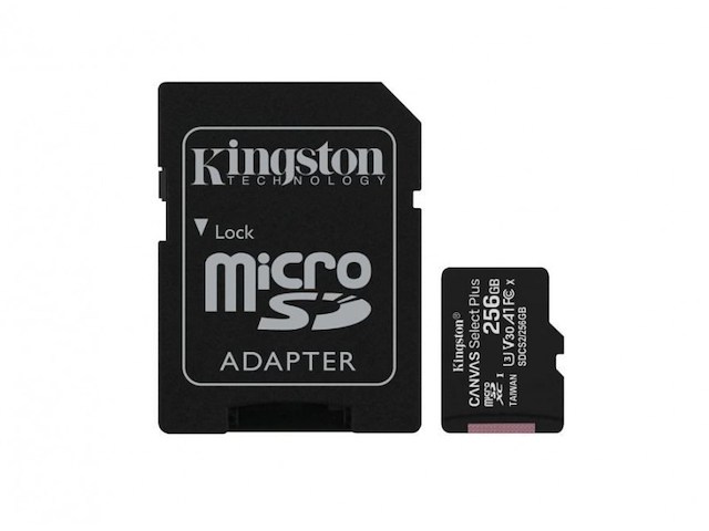 KINGSTON SDCS2/256GB MICRO SD sa adapterom