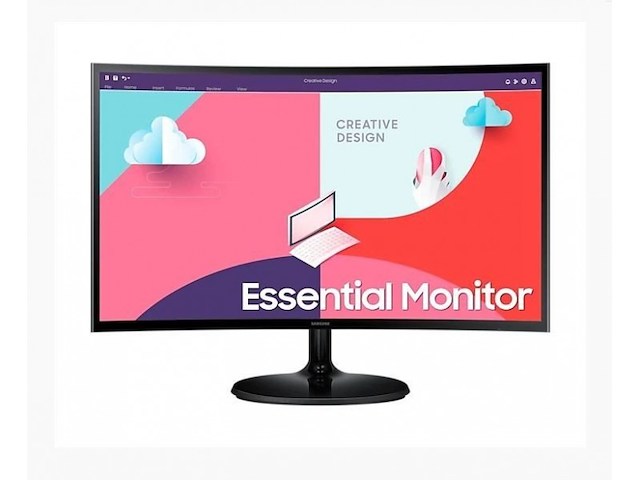 SAMSUNG LS24C360EAUXEN 24` CURVED LED Monitor