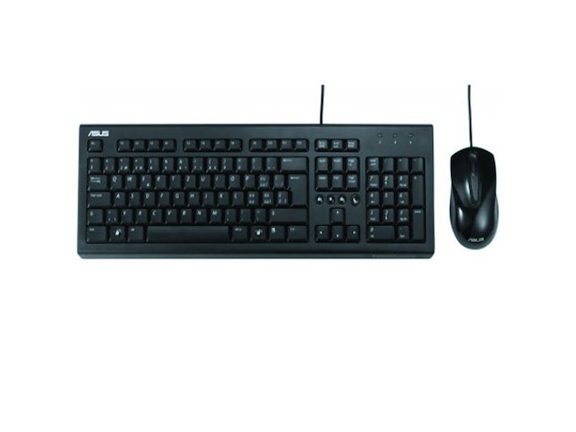 Tastatura + Miš Asus standardni žični set SR crni!