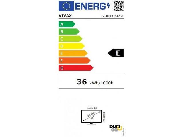 VIVAX IMAGO 40LE115T2S2 LED Televizor