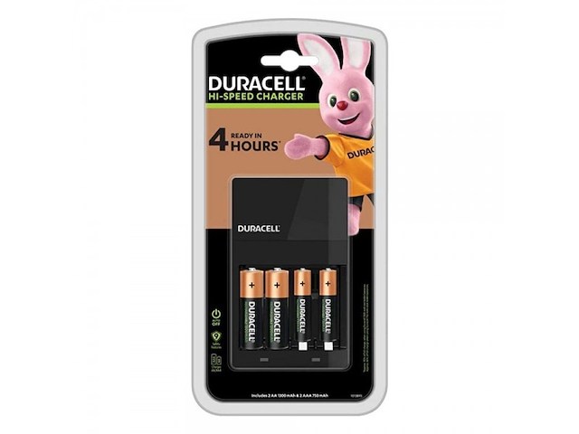 DURACELL CEF14 PUNJAČ Baterija SA 2 AA 1300 mAh I 2 AAA750mAh