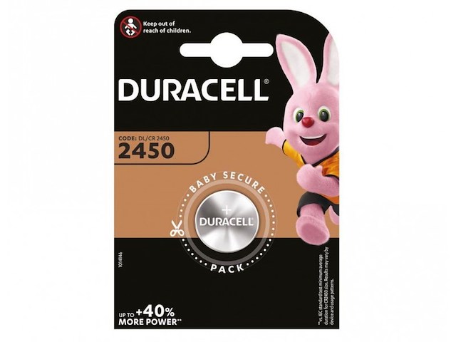 DURACELL LI Baterija DL2450, BLISTER 1 KOM