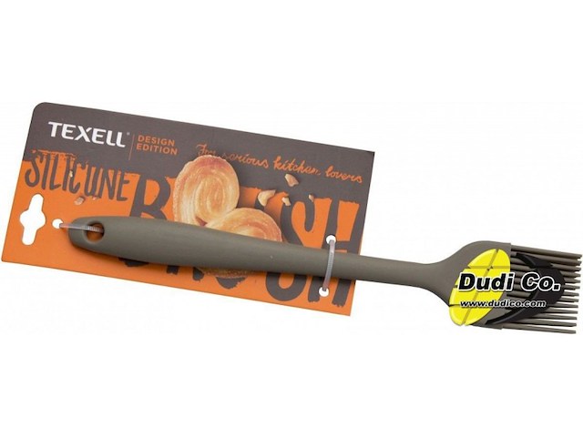 Texell silikonska četkica siva TS-C123S 20.9cm -