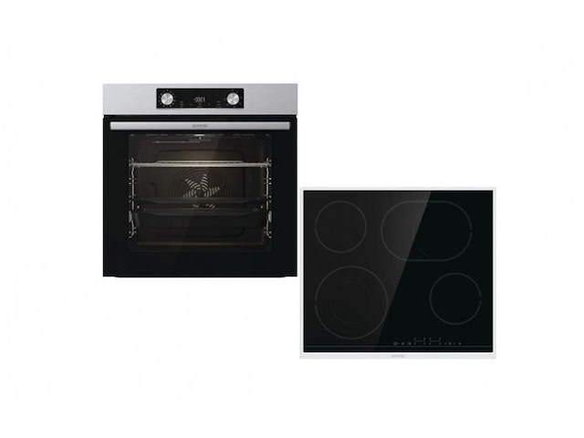 GORENJE  BOS6737E06X + ECT43X  STEEL STEAM Ugradni set