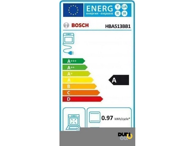 Bosch HBA 513BB1 Ugradna rerna