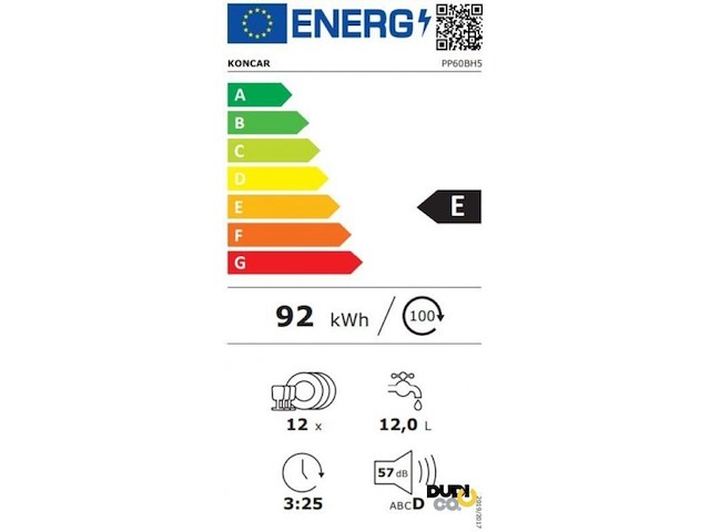 KONČAR PP60BH5 Sudomašina