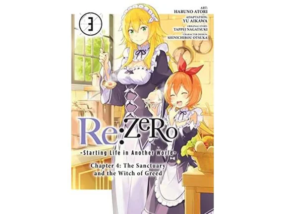 Re:Zero: Starting Life in Another World, Chapter 4 - The Sanctuary and the Witch of Greed, Vol. 3 - Tappei Nagatsuki, Shinichirou Otsuka
