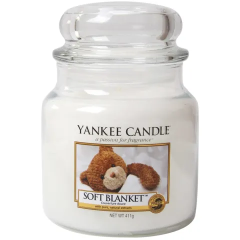 Soft Blanket - Yankee Candle mirisna sveća M (citrus i vanila)