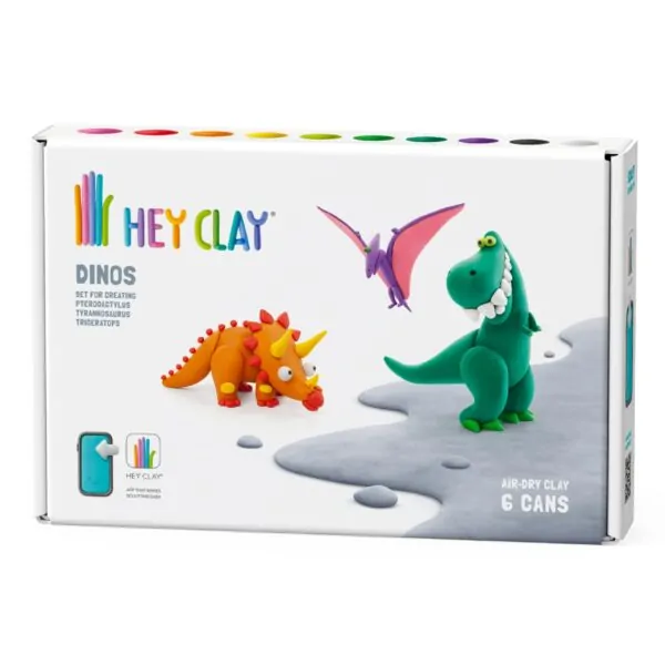 Hey Clay Dinosaurusi – Tiranosaurus Rex, Triceraptor, Pterodaktil