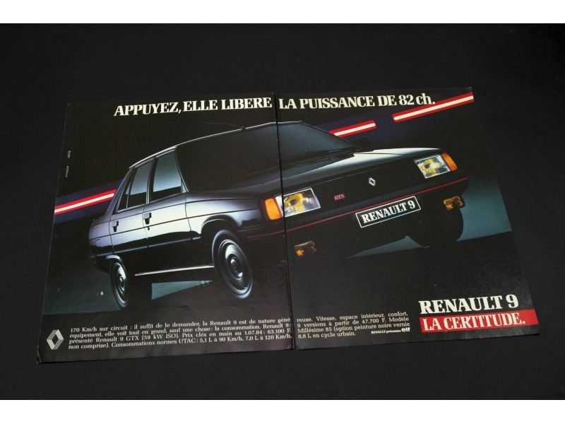 Renault 9 GTX (Reklama)