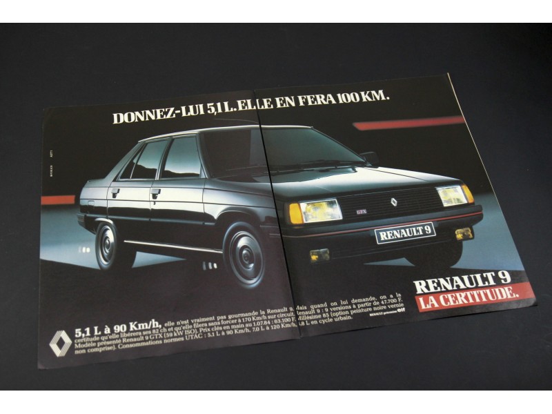 Renault 9 GTX (Reklama)