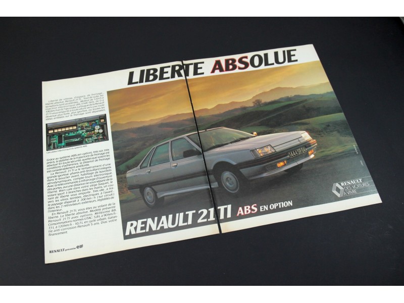 Renault 21 Ti (Reklama)