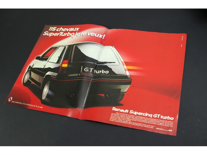 Renault 5 GT Turbo (Poster)