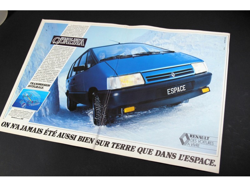 Renault Espace TXE Quadra (Poster)