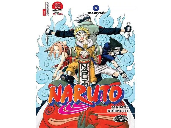 Naruto 5 - Izazivači - Masaši Kišimoto