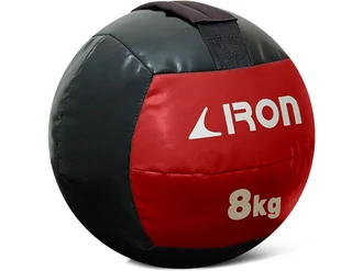 Wall Ball , Lopta za bacanje 8kg (sa ručkama) , proizvođač Iron Sport