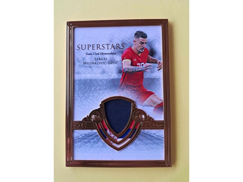 Sergej Milinković-Savić PATCH Superstars/10 FUTERA