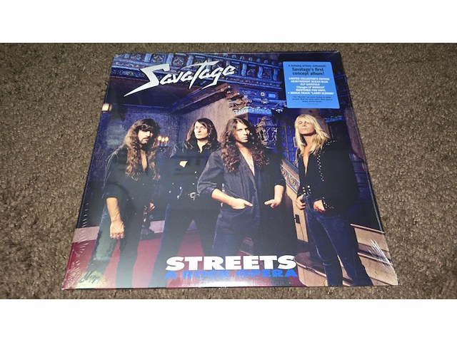 Savatage - Streets (A rock opera) 2LP-ja , U CELOFANU