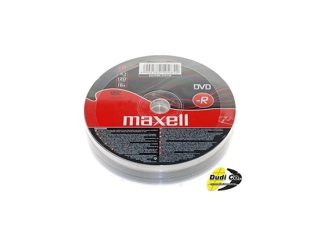 Maxell dvd-r 4.7gb 16x economic 10s