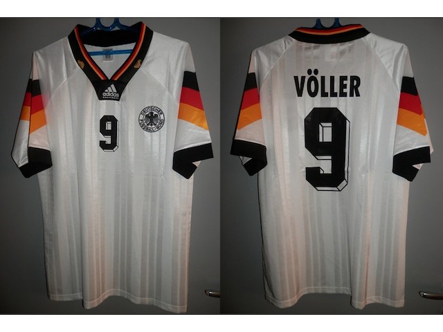 Nemačka dres (EURO 1992) Rudi Voller 9 Germany