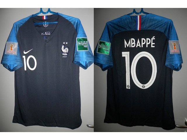 Francuska dres (World Cup 2018) Kylian Mbappe 10 France