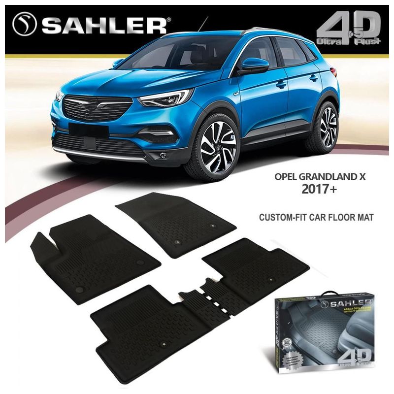 Gumene patosnice Opel Grandland X 2017- SAHLER - crna