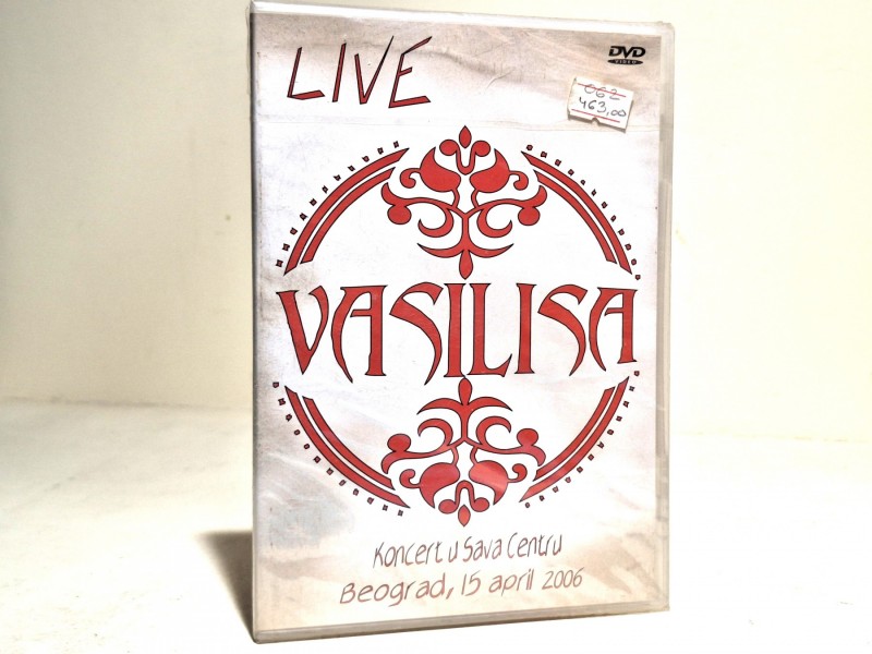 Vasilisa – Live - Sava Centar, 15 April 2006 DVD NOVO