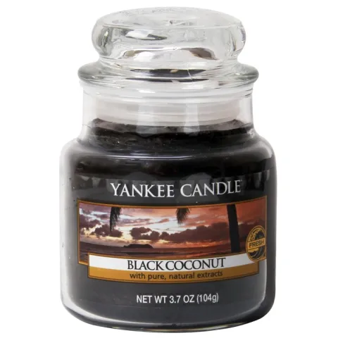 Black Coconut - Yankee Candle mirisna sveća S (kokos)