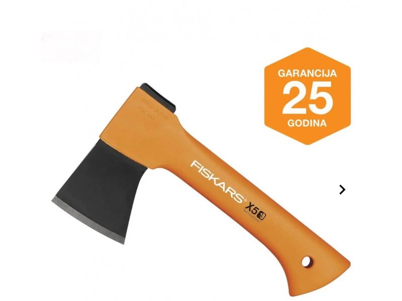 NOVA FISKARS Sekira X5 XXS 25 godina garancije, fiskaln