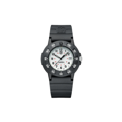 Lum 3007.evo.s, white/blk, black nbr strap