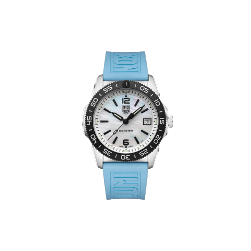 LUM 3124M, WHI MOP DIAL,B.BLUE CTF STRAP