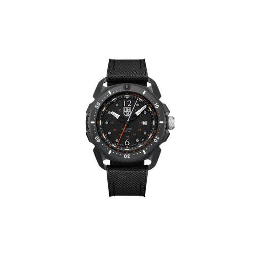 LUM 1052, BLACK/ORANGE, BLACK NBR STRAP