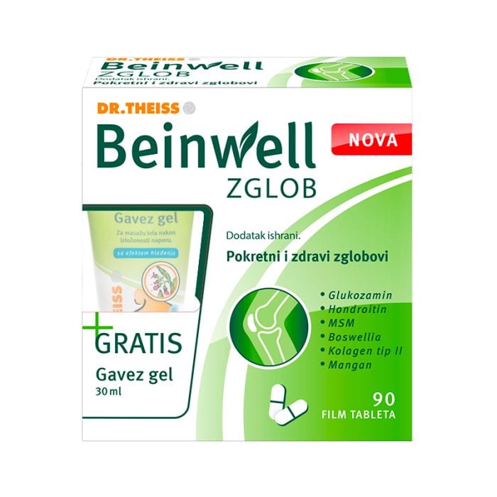 Beinwell zglob, 90 tb + gavez gel 30ml
