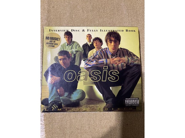 OASIS interview CD + knjiga